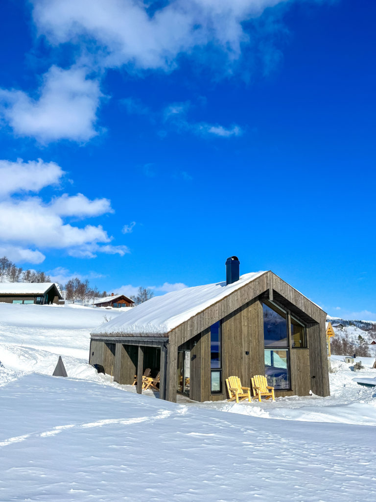 Moderne hytte: Bli med inn til Martha og Espen i Sirdal