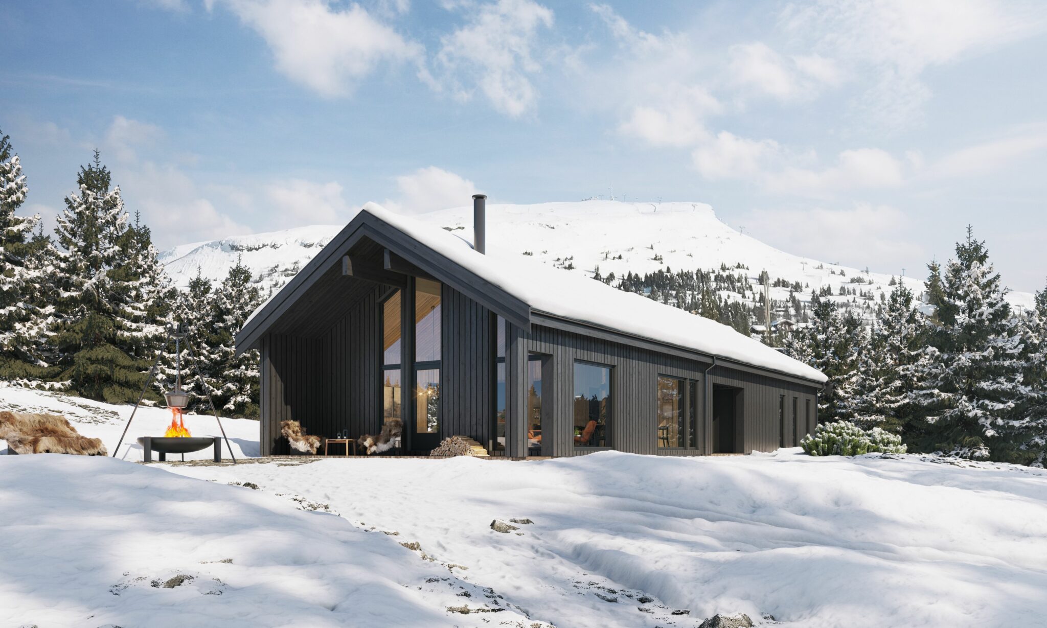 Ferdighytte - Hytte fra Berge Hytta - Bygg drømmehytta med oss!