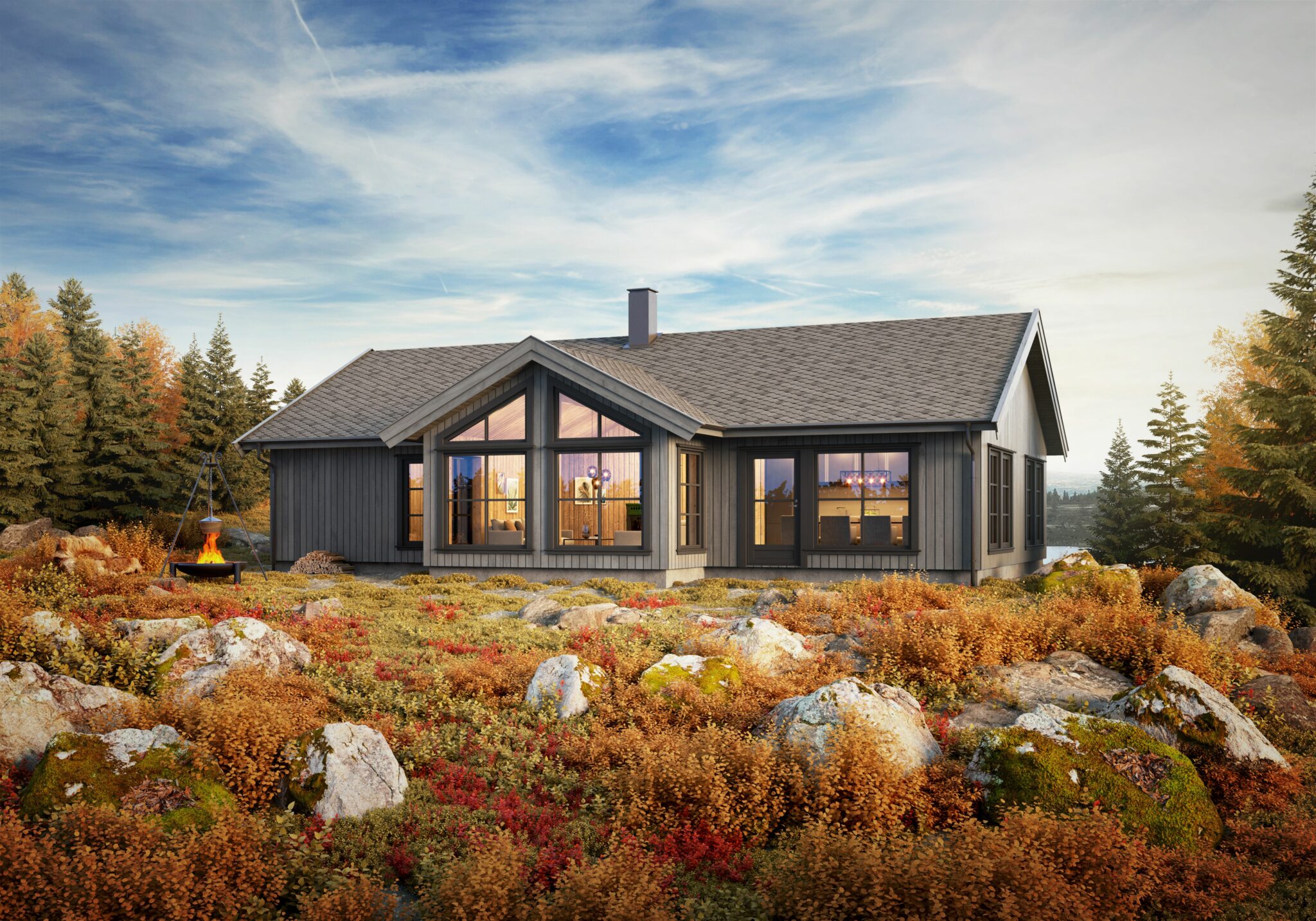 Våre ferdighytter dekker både moderne og tradisjonelle behov