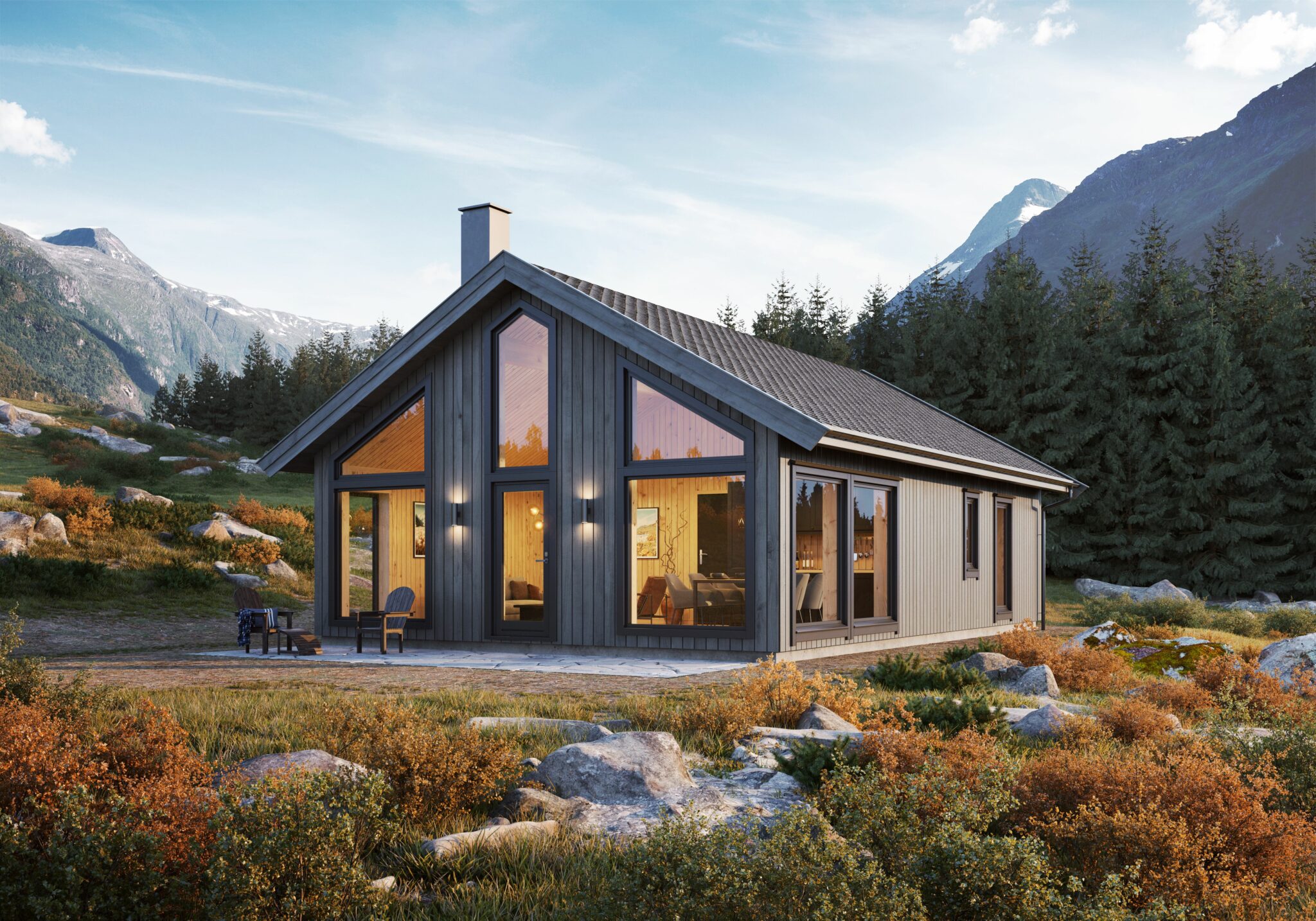 Ferdighytte - Hytte fra Berge Hytta - Bygg drømmehytta med oss!
