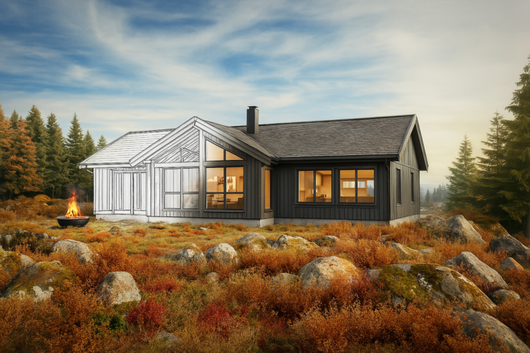 Ferdighytte - Hytte fra Berge Hytta - Bygg drømmehytta med oss!